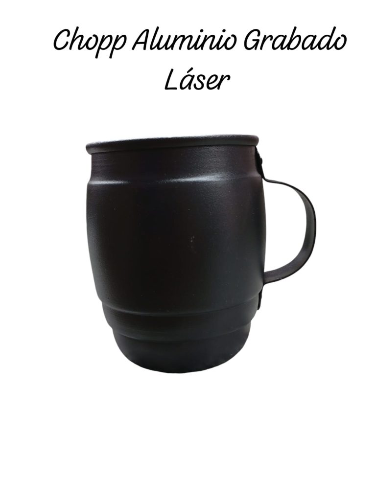 Chopp Aluminio Grabado Laser - Distribuidora Capicua